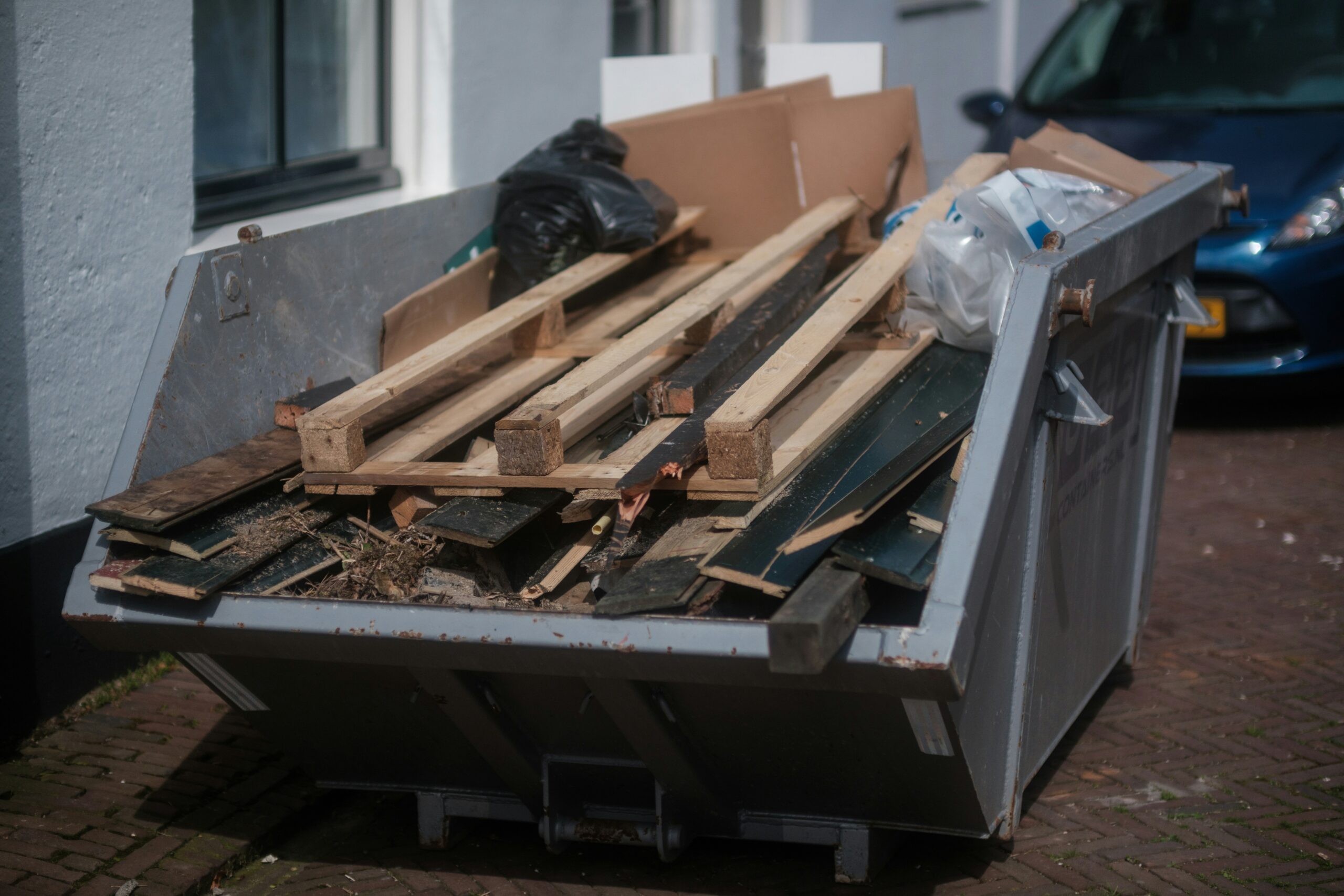 De voordelen van een afvalcontainer huren bij verbouwing - Woonencyclopedie